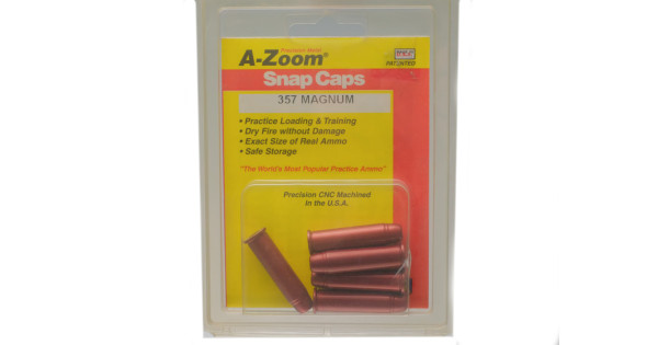 Lyman .357 Magnum, A-Zoom Snap Caps, 5 Pack