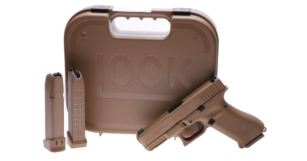 Glock M19X, 9×19mm Parabellum, Coyote