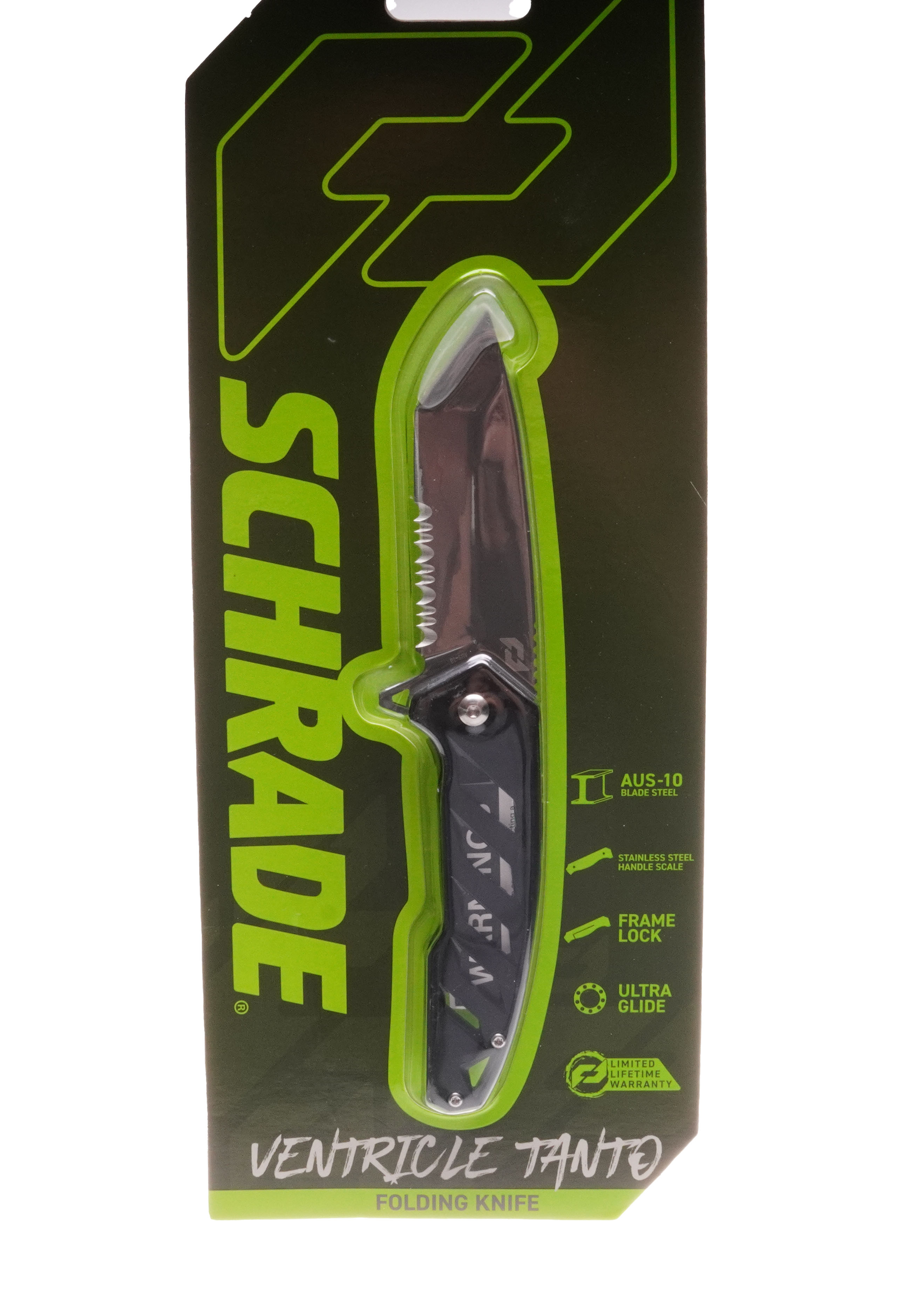 Schrade Ventrical Tanto Folder Knife