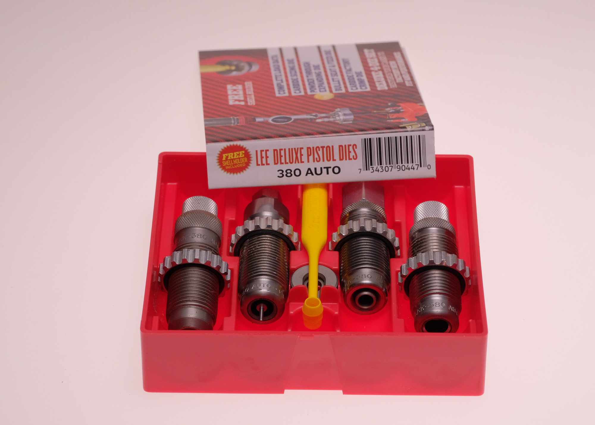 Lee .380 ACP / 9mm Short, Deluxe Pistol Dies