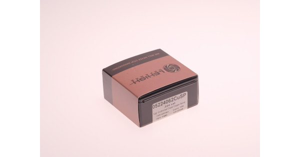 Lehigh .22 Cal, .224, 62 gr, Controlled Chaos Copper, Bullets [100]