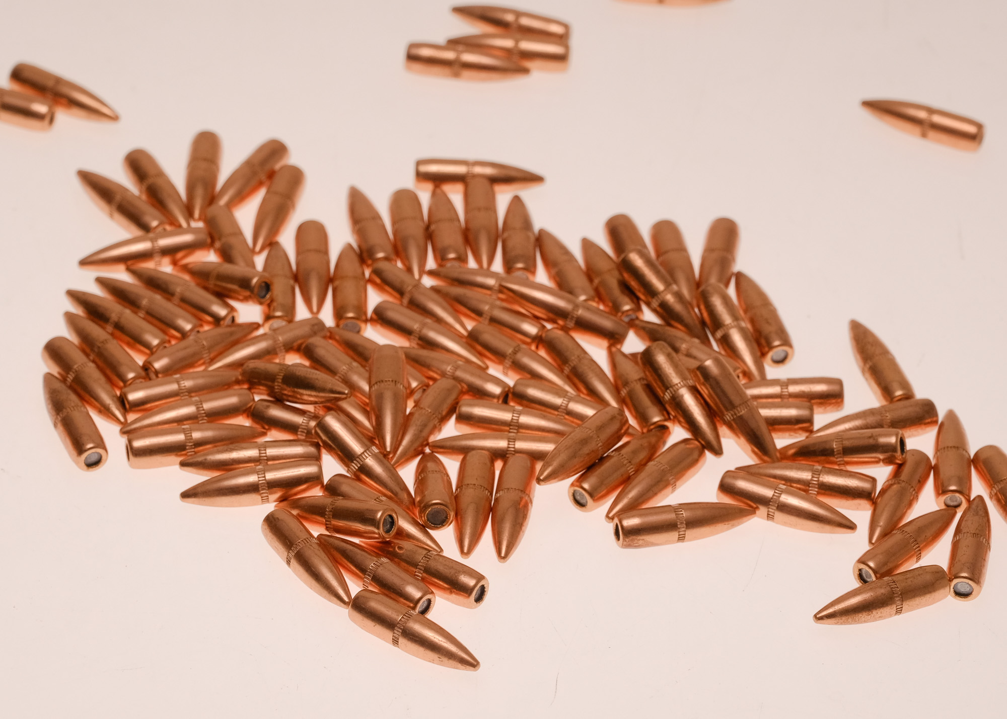 Hornady .22 caliber .224, 62 gr, FMJ, Bullets [100]