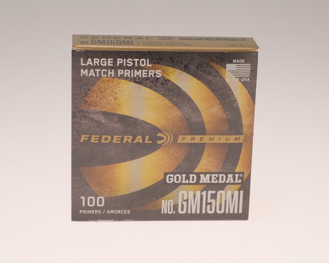 Federal Gold Medal, Large Pistol Primers [100]