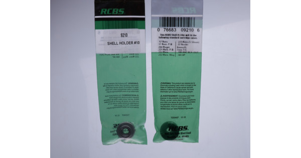 RCBS Reloading Equipment Shell Holder, #10