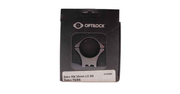 Optilock Sako Scope Mount, RM, 30mm LO, Stainless Steel, 75/85