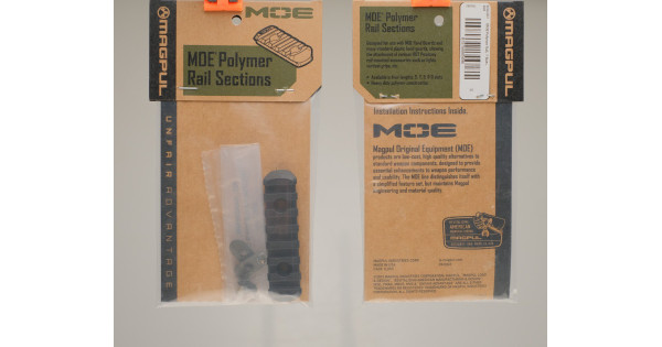 Magpul 7 Slot, MOE System, Polymer Rail, Black