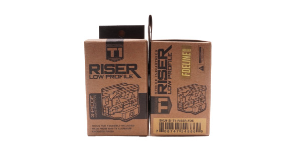Strike Industries T1 Riser, Aluminum FDE