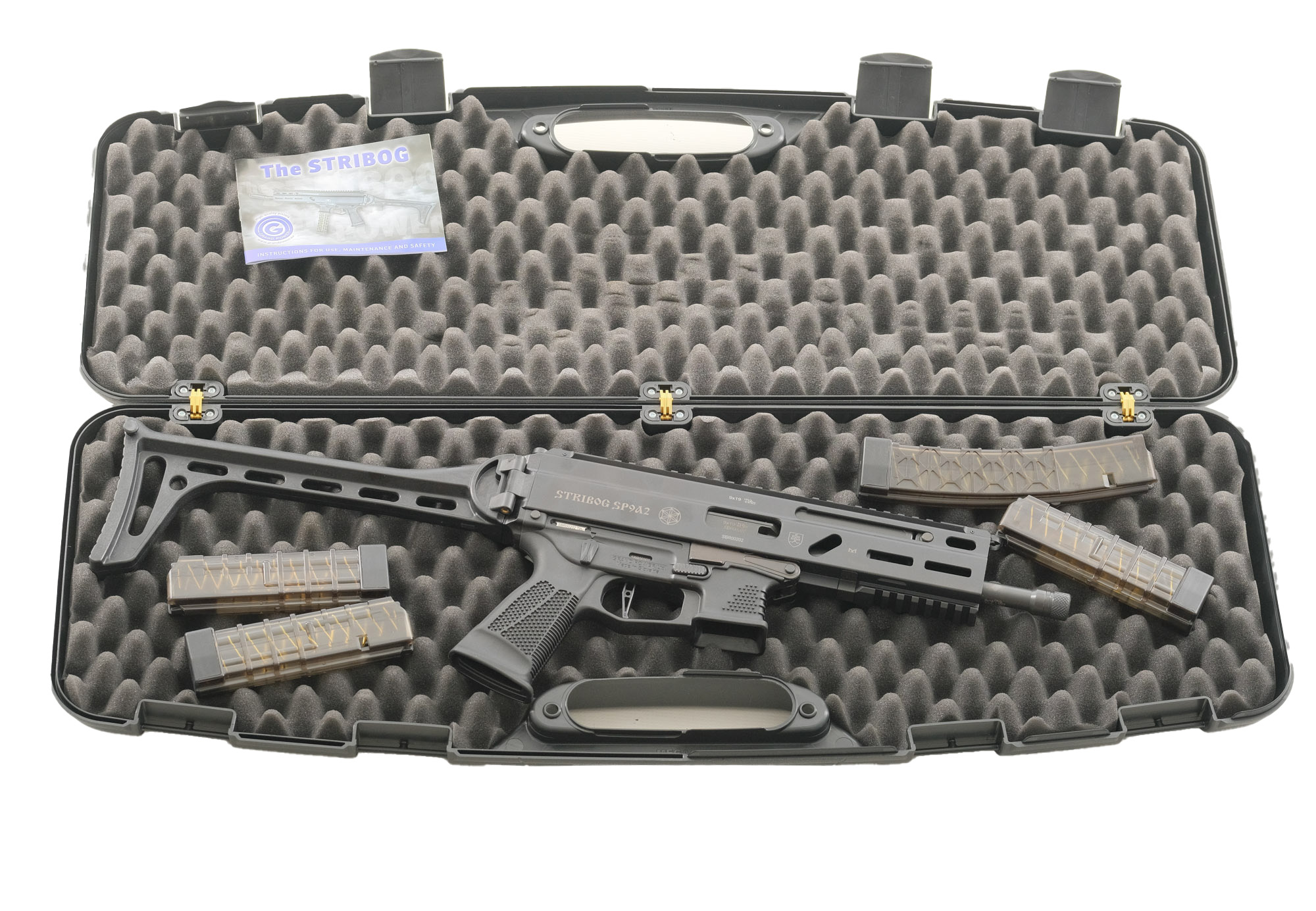 Grand Power Stribog SP, 9×19mm Parabellum, SLC, A2, Carbine